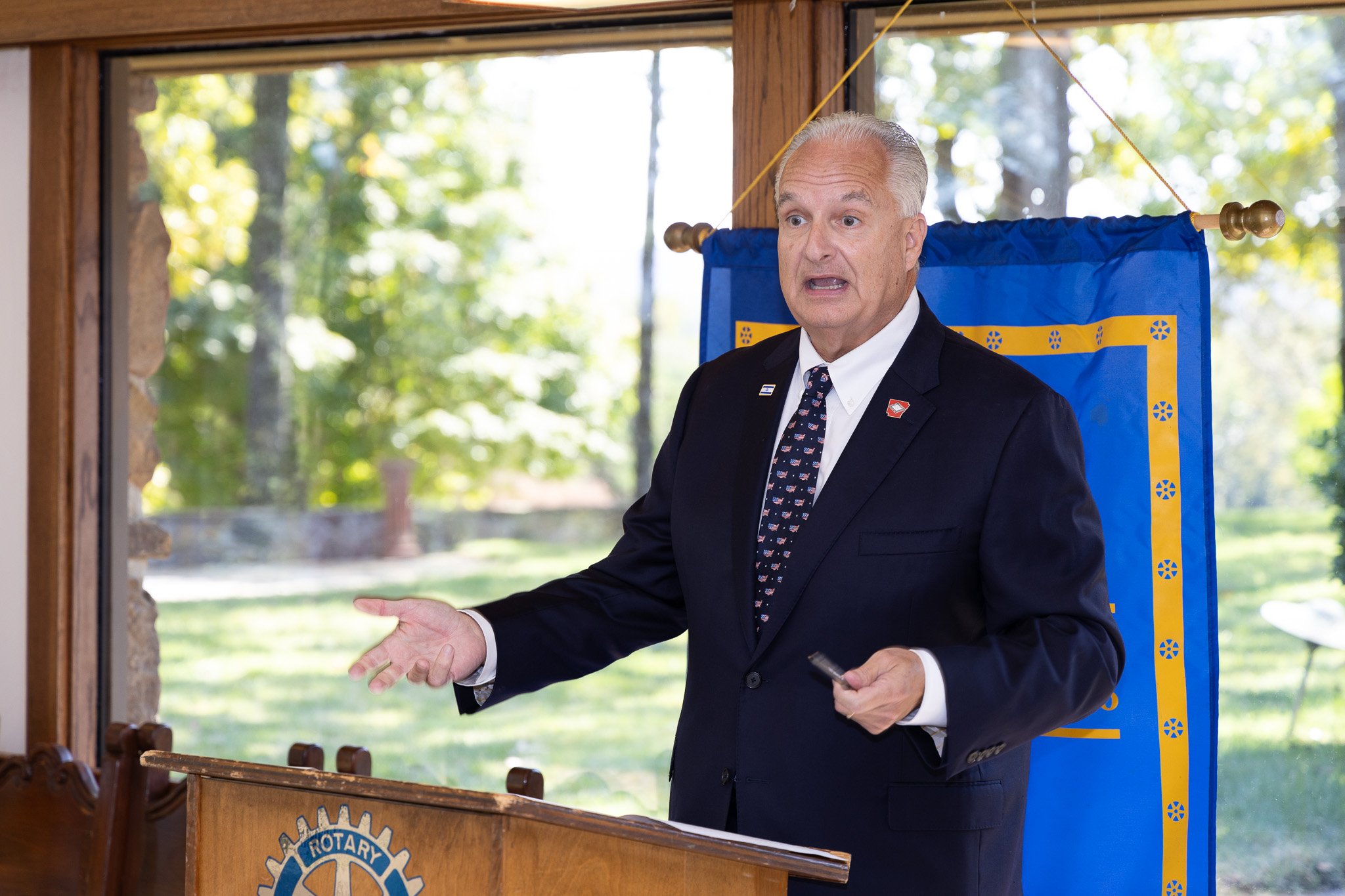 State Auditor Dennis Milligan Talks Legislation to Heber Springs Rotarians - AR Auditor